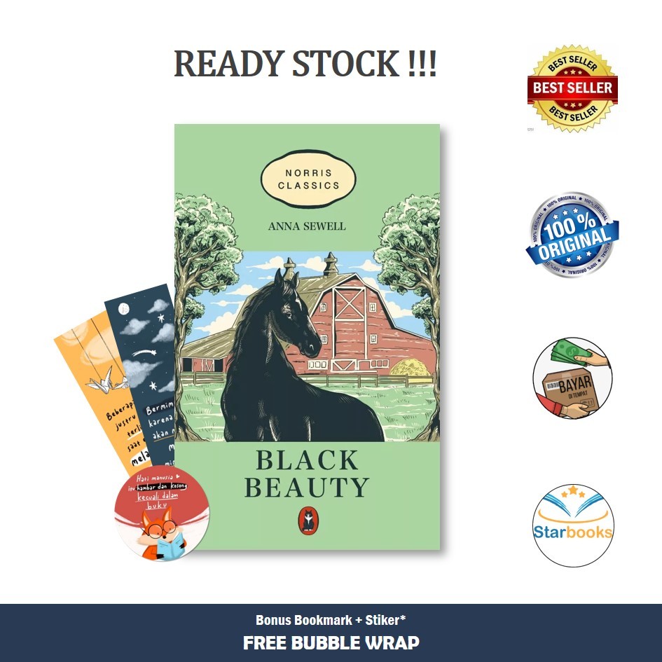 Jual Norris Book - Buku Black Beauty by Anna Sewell (Novel Inggris ...