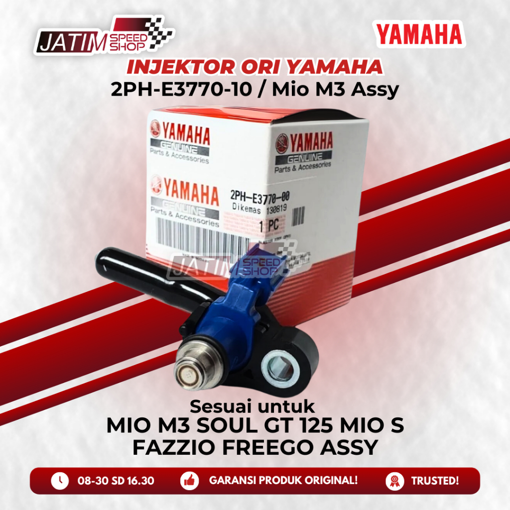 Jual Yamaha YGP Injector Assy Fuel Injektor 2PH-E3770-10 Untuk MIO M3 ...