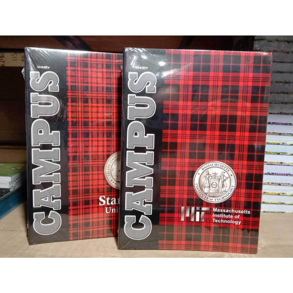 Jual Buku Tulis Okey Ukuran Boxy Motif Campus 50 Lembar | Shopee Indonesia