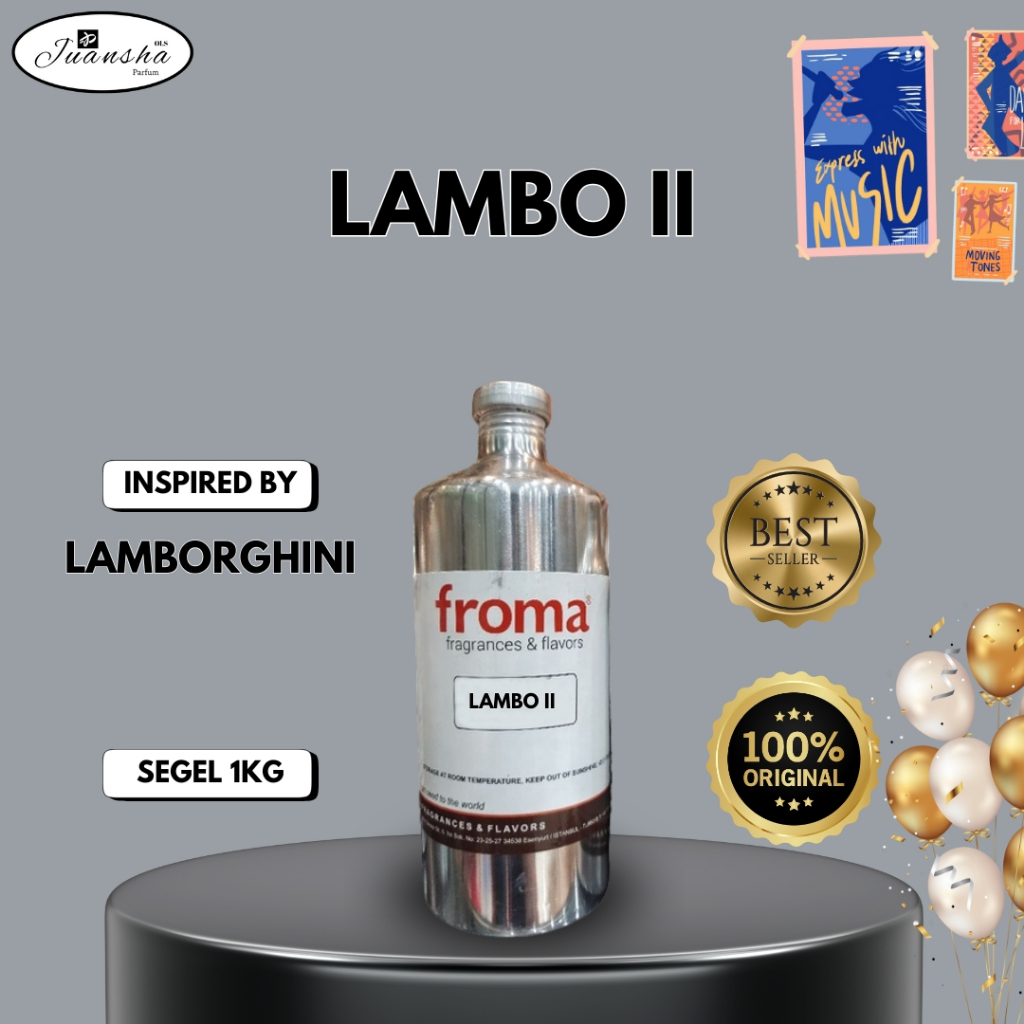 Jual bibit parfum murni LAMBO II / LAMBORGINI FROMA 1KG SEGEL | Shopee ...