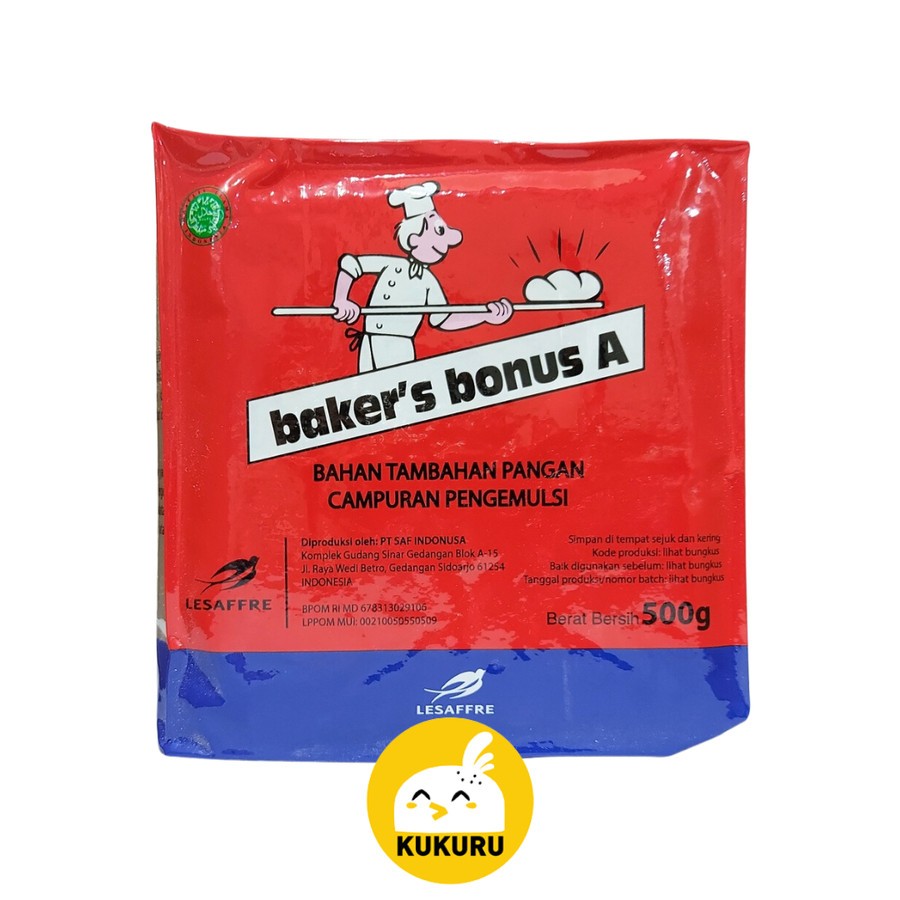 Jual BAKER'S BONUS A PENGEMBANG ROTI / BREAD IMPROVER (500 GRAM ...