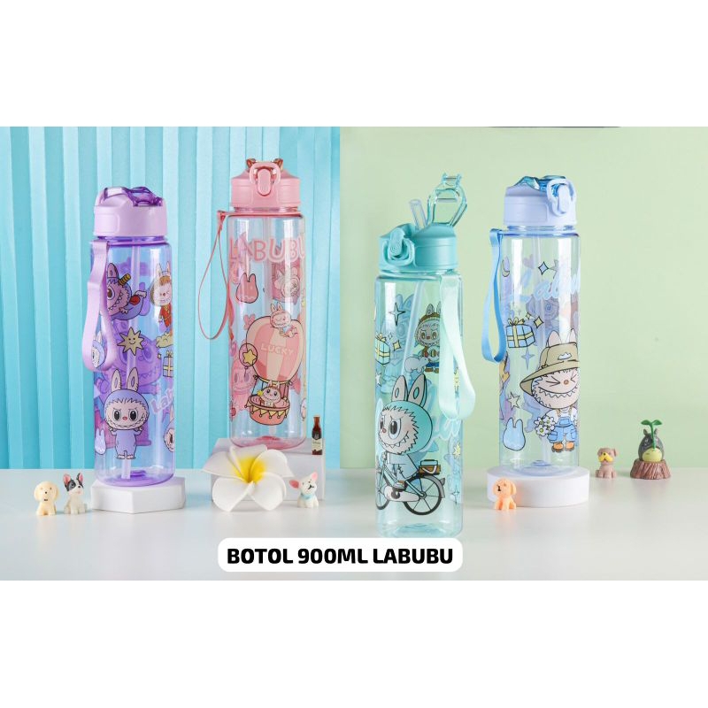 Jual BOTOL MINUM LABUBU/TEMPAT MINUM LABUBU 900 ML | Shopee Indonesia