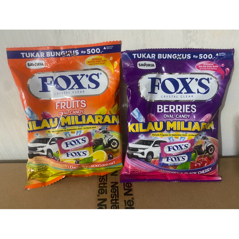 Jual Permen Fox’s 125gr | Shopee Indonesia