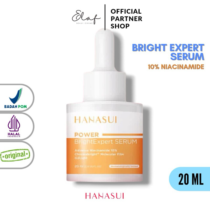 Jual HANASUI POWER BRIGHT EXPERT SERUM ADVANCE 10% NIACINAMIDE ORIGINAL ...