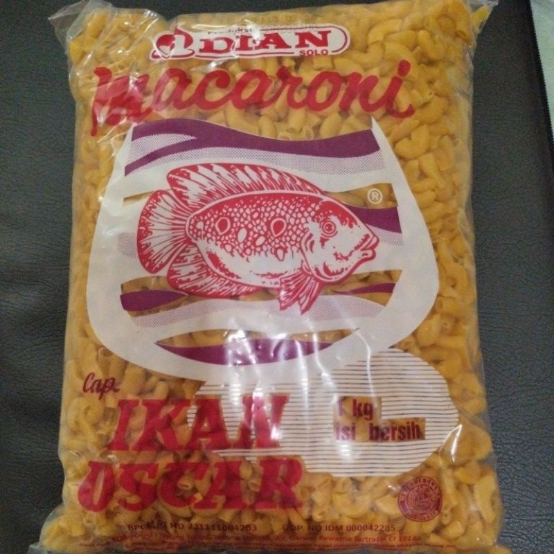 Jual Macroni 1KG macaroni pasta pipa bantet bantat tidak ngembang kriuk ...