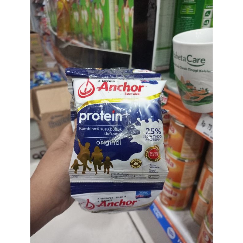 Jual Anchor Milk protein+ susu keluarga | Shopee Indonesia