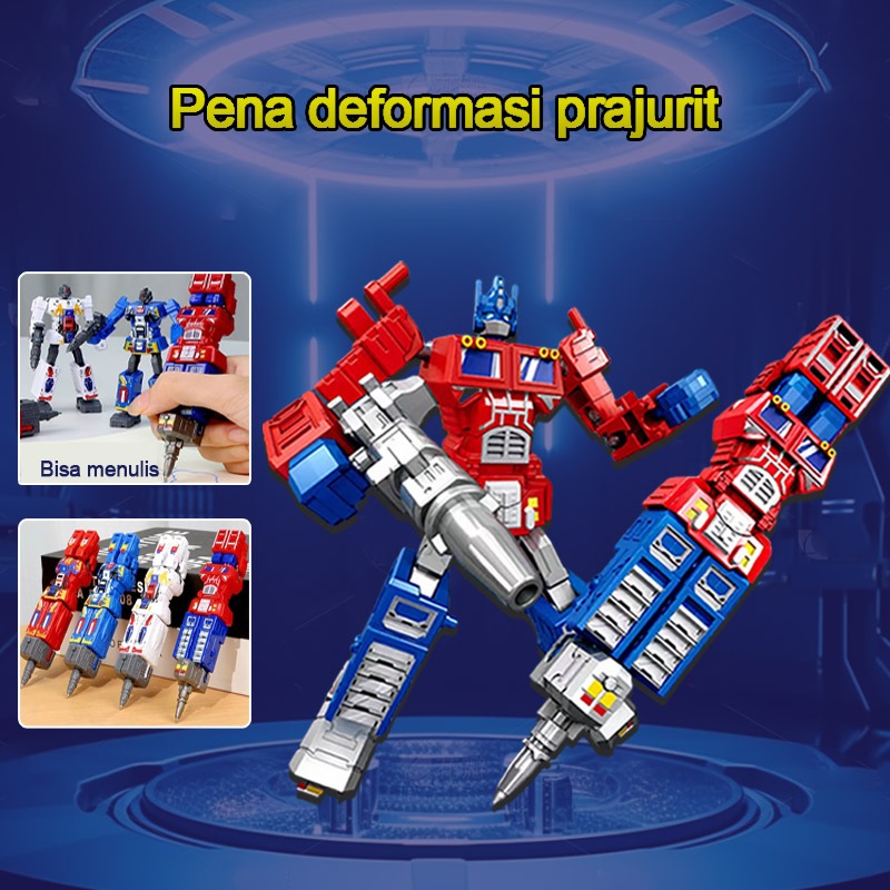 Jual toko dako/Pena Deformasi Mainan Robot Baru/Pena Deformasi Prajurit ...