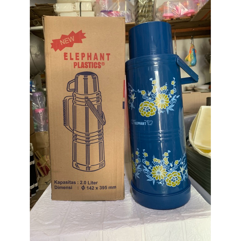 Jual TERMOS AIR PANAS ELEPHANT HT-500 2 LITER | Shopee Indonesia