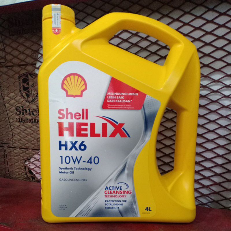 Jual SHELL HELIX HX6 10W-40 4liter | Shopee Indonesia