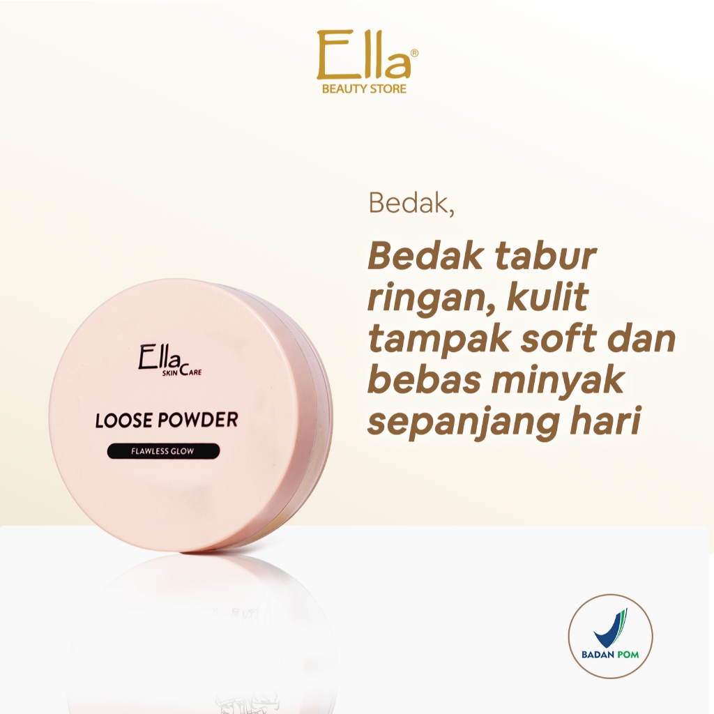 Jual Ella Skincare Loose Powder (Bedak Tabur) With Polymethyl ...