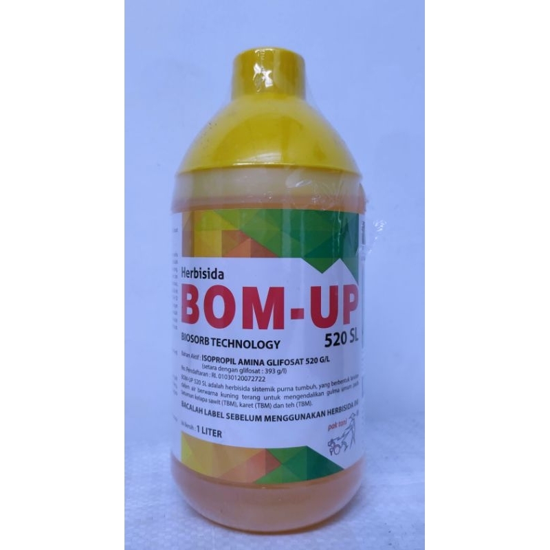 Jual Herbisida BOM-UP 520 SL 1 Ltr Pak Tani ORIGINAL | Shopee Indonesia