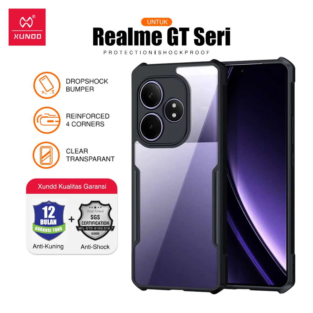 Jual XUNDD Case Untuk Realme GT / Realme GT 6T / Realme GT Neo6 ...