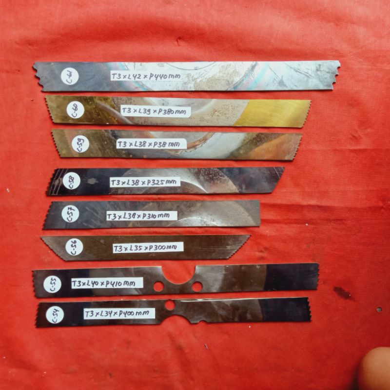 Jual 01. Baja HSS DMO5/CO5 Tebal 3mm | Shopee Indonesia