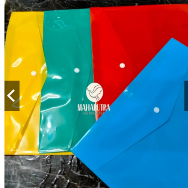 Jual 1 lusin isi 12 Map Kancing 1 RETYPE F4 / Map Kancing Plastik Folio ...