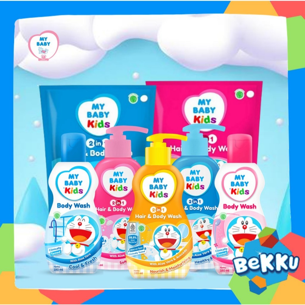Jual My Baby 2in1 Kids Hair & Body Wash Series - Sabun & Shampo Anak ...