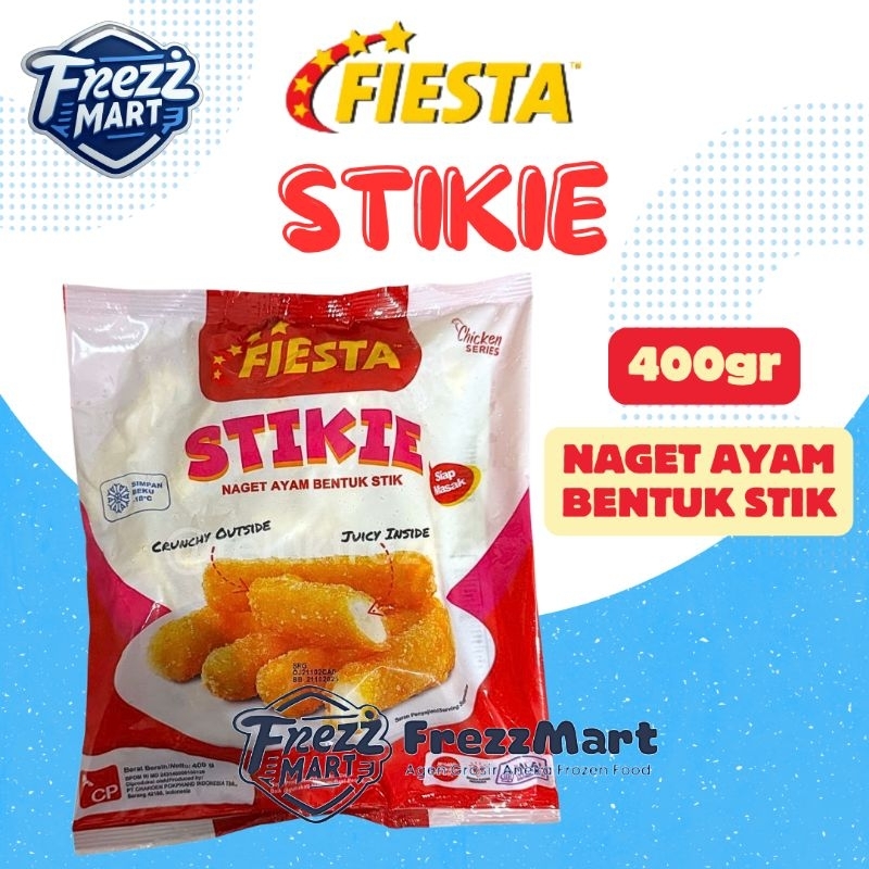 Jual Fiesta Stikie 400gr Chicken Nugget Naget Ayam bentuk Stik Beku ...