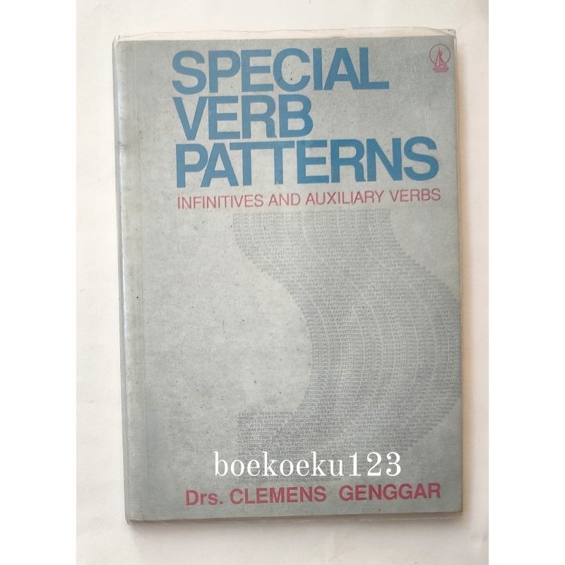 Jual BUKU PRELOVED SPECIAL VERB PATTERNS - INFINITIVES AND AUXILIARY ...