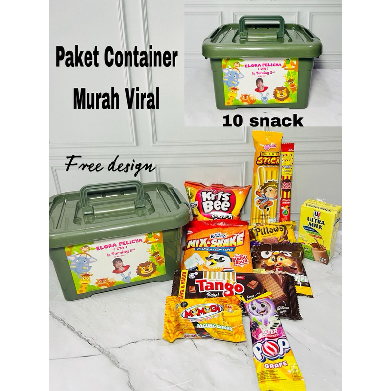 Jual Paket snack ulang tahun anak / souvenir ulang tahun / goodiebag ...
