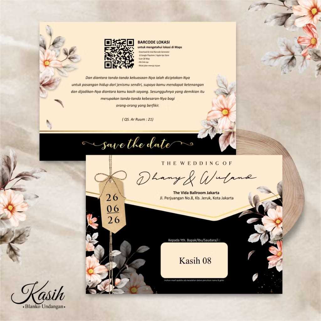 Jual UNDANGAN PERNIKAHAN TEMA RUSTIC MEWAH MURAH (COD) | Shopee Indonesia