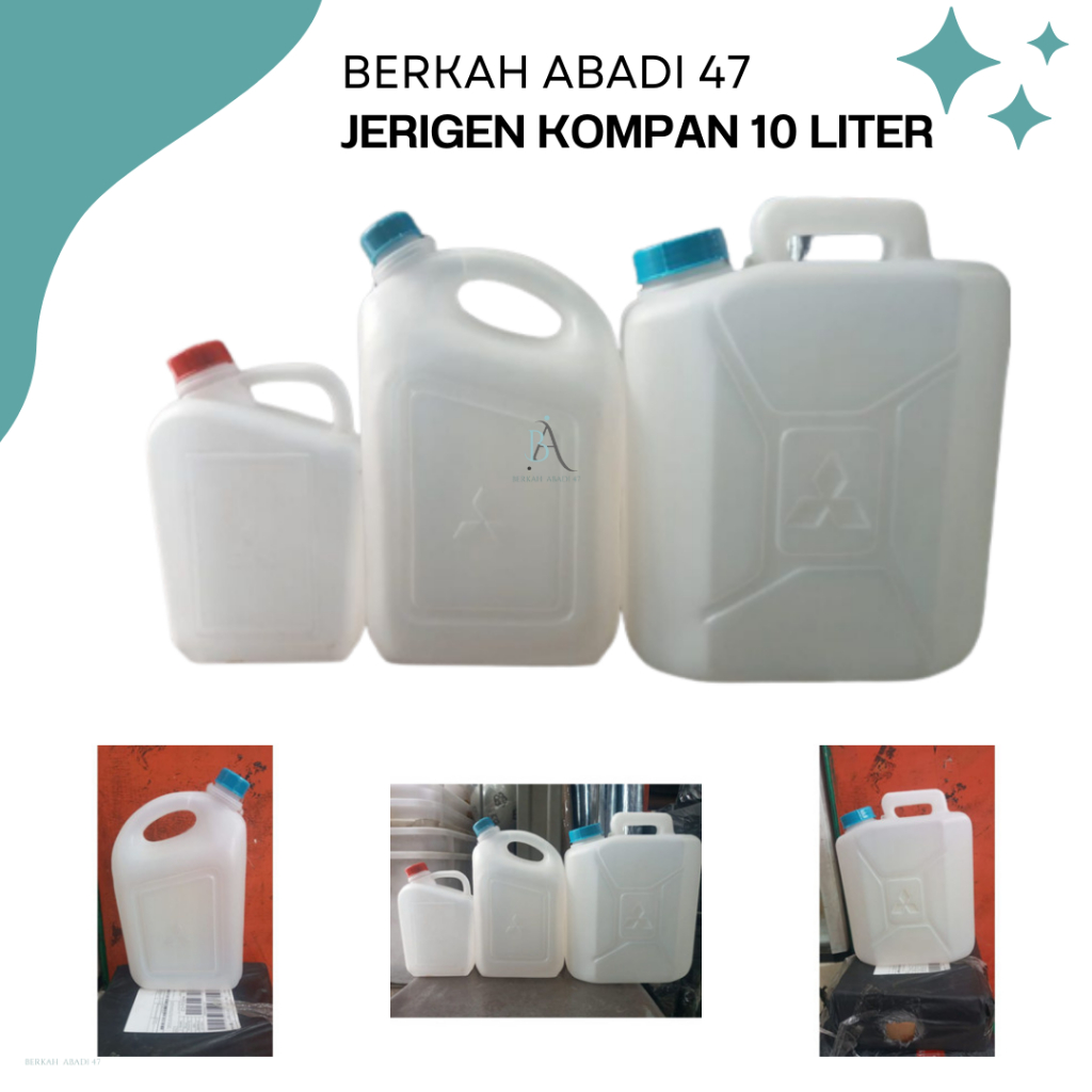 Jual Jerigen Kompan Dirigen Kosong Tempat Penyimpanan Air Bensin Uk 1 ...
