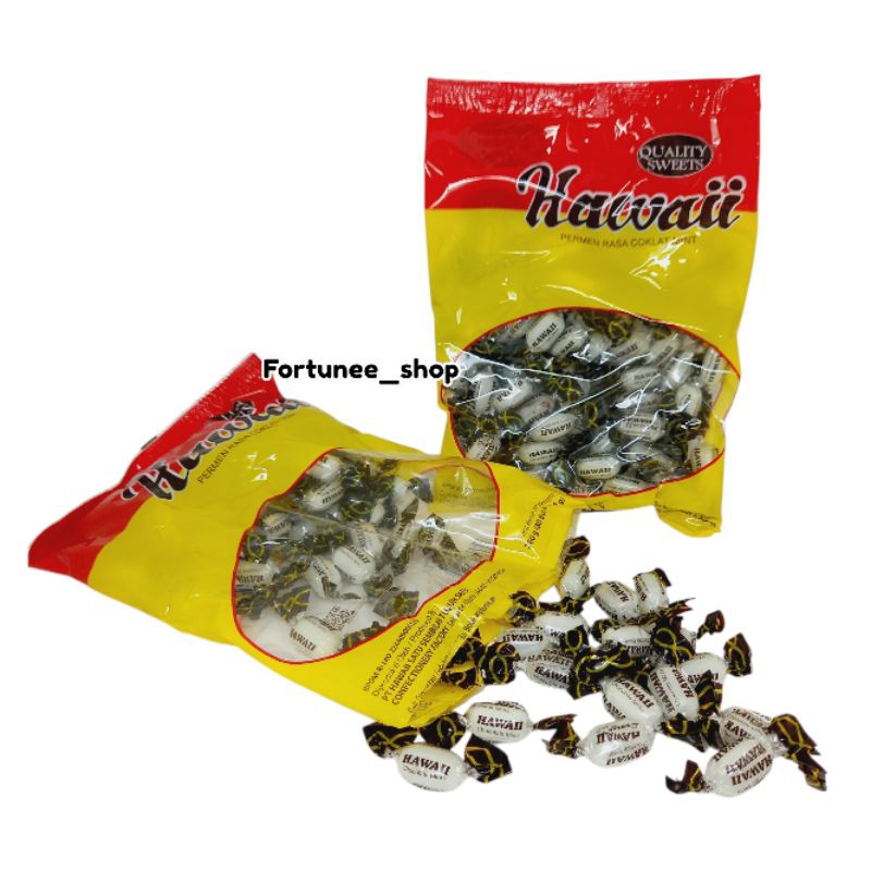 Jual Permen Hawaii Chocomint isi 80 / Permen Coklat Mint | Shopee Indonesia