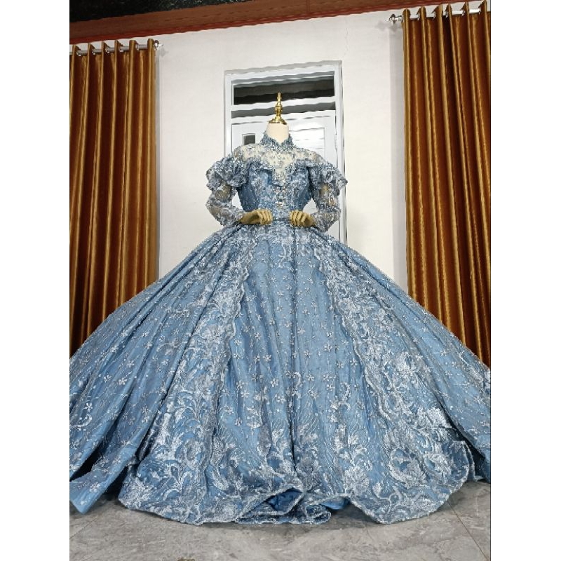 Jual Gaun pengantin Sabrina BR | Shopee Indonesia