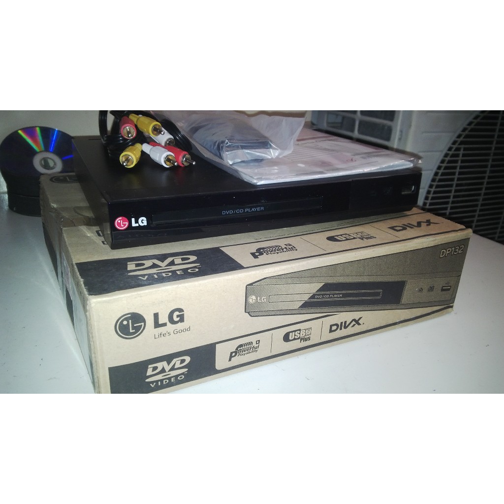 Jual NEW LG DVD Player with USB Music Direct Recording - DP132 EASY ...