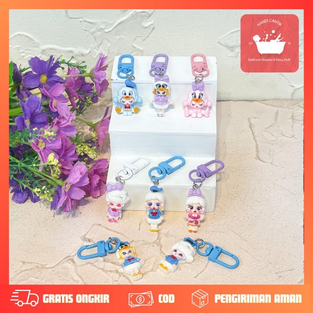 Jual GANTUNGAN KUNCI RESIN MOLLY POPMART MINI SERIES GK-1649 COSTUME ...