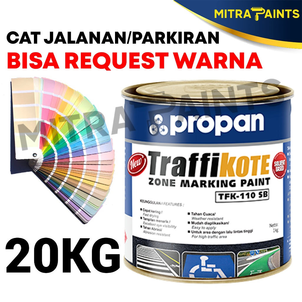 Jual PROPAN TRAFFIKOTE TFK-110 SB CAT MARKA JALAN 20 KG / CAT LANTAI ...