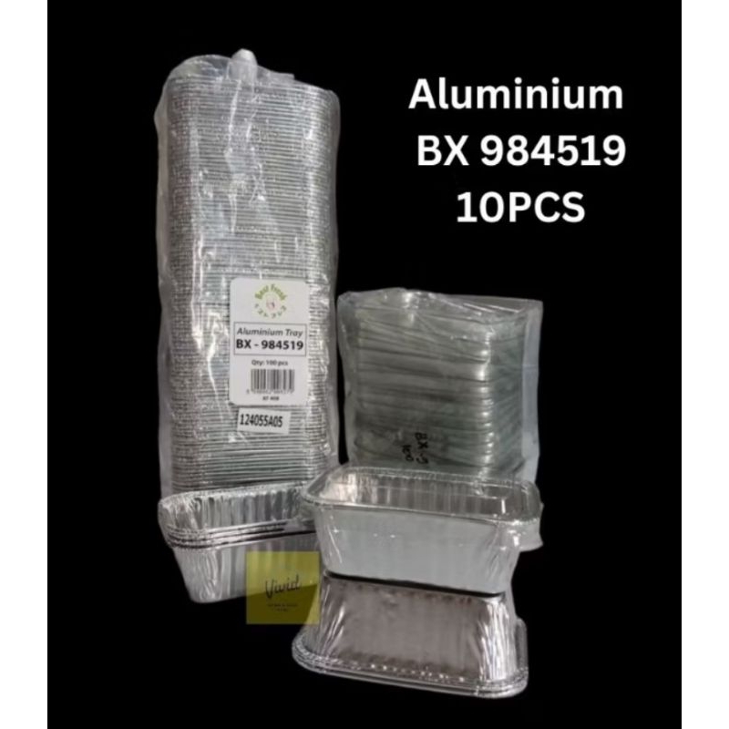 Jual Aluminium Foil Cup BX-984519 - Aluminium Foil Container Tray Aluminium (10pcs) | Shopee ...