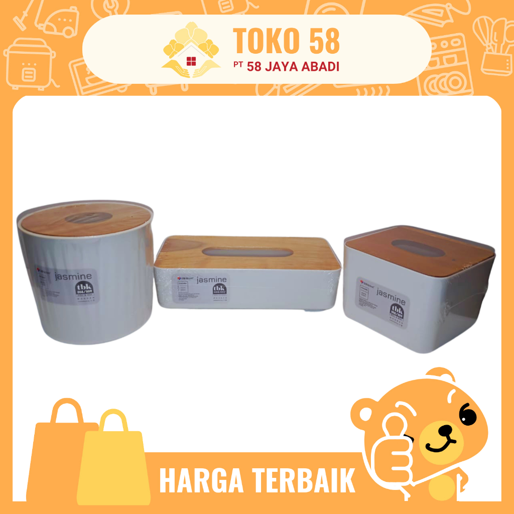Jual [COD] Tempat Tissue Jasmine GBU TBK 007 , TBK 008 , TBK 009 | Shopee Indonesia