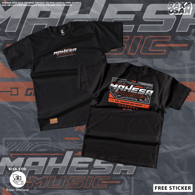 Jual Kaos Mahesa Music / Baju T-shirt Distro Gak Mahesa Gak Mesra ...