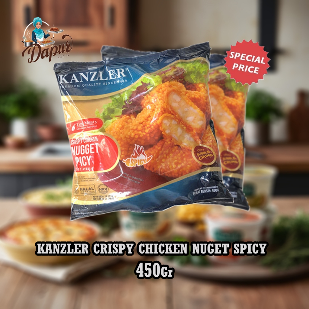 Jual Kanzler Crispy Chicken Nugget Spicy 450gr | Shopee Indonesia