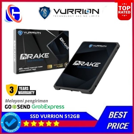 Jual SSD VURRION 2,5'' SATA DRAKE SATA 512GB | Shopee Indonesia