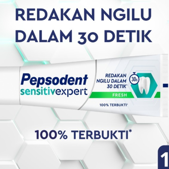Jual Pepsodent Pasta Gigi Sensitive Mineral Expert Variant Fresh - 100G ...