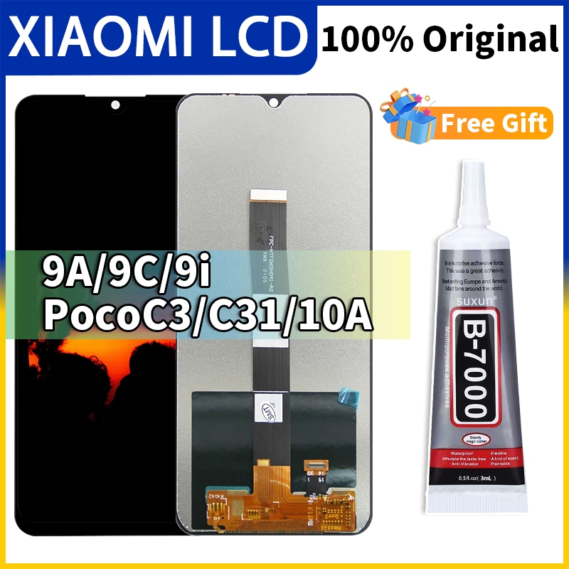 Jual 【ORIGINAL 100%】LCD REDMI 9A/9C/9i/poco C3/C31/10A/9AT/9A Sport ...