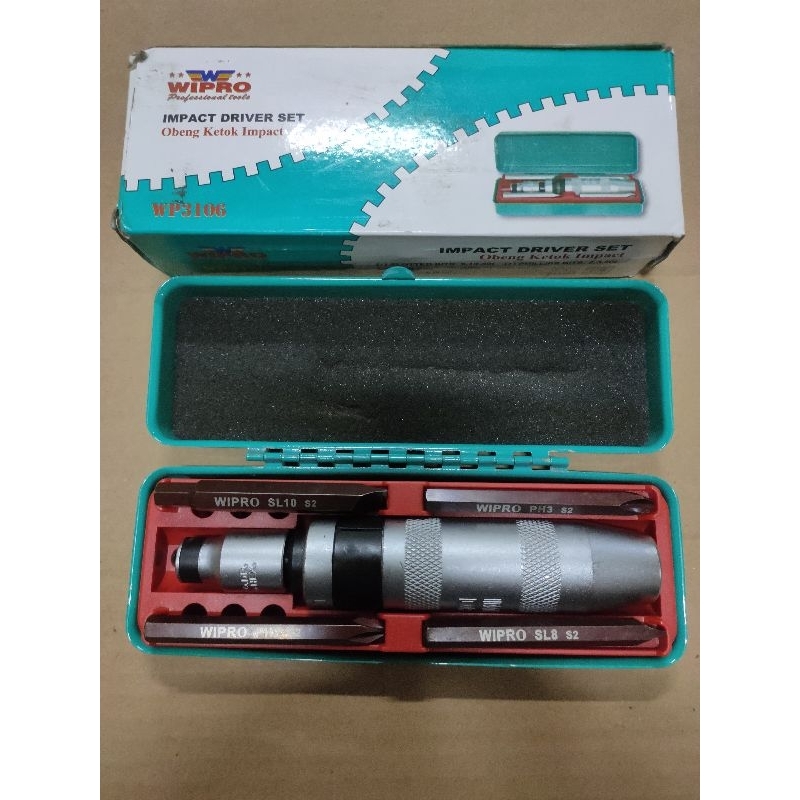 Jual OBENG KETOK SET WIPRO WP3106 | Shopee Indonesia