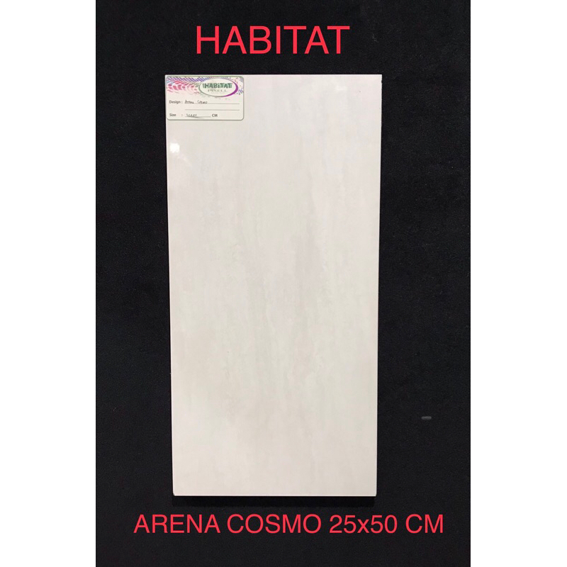 Jual Keramik Habitat Arena Cosmo Ukuran 25x50 cm KW 1 | Shopee Indonesia