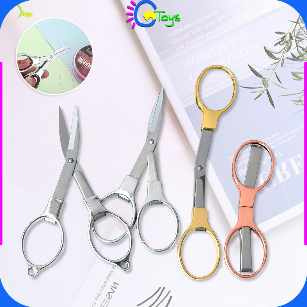 Jual CR-C1199 Gunting Lipat Portable Bahan Stainless Steel / Gunting ...