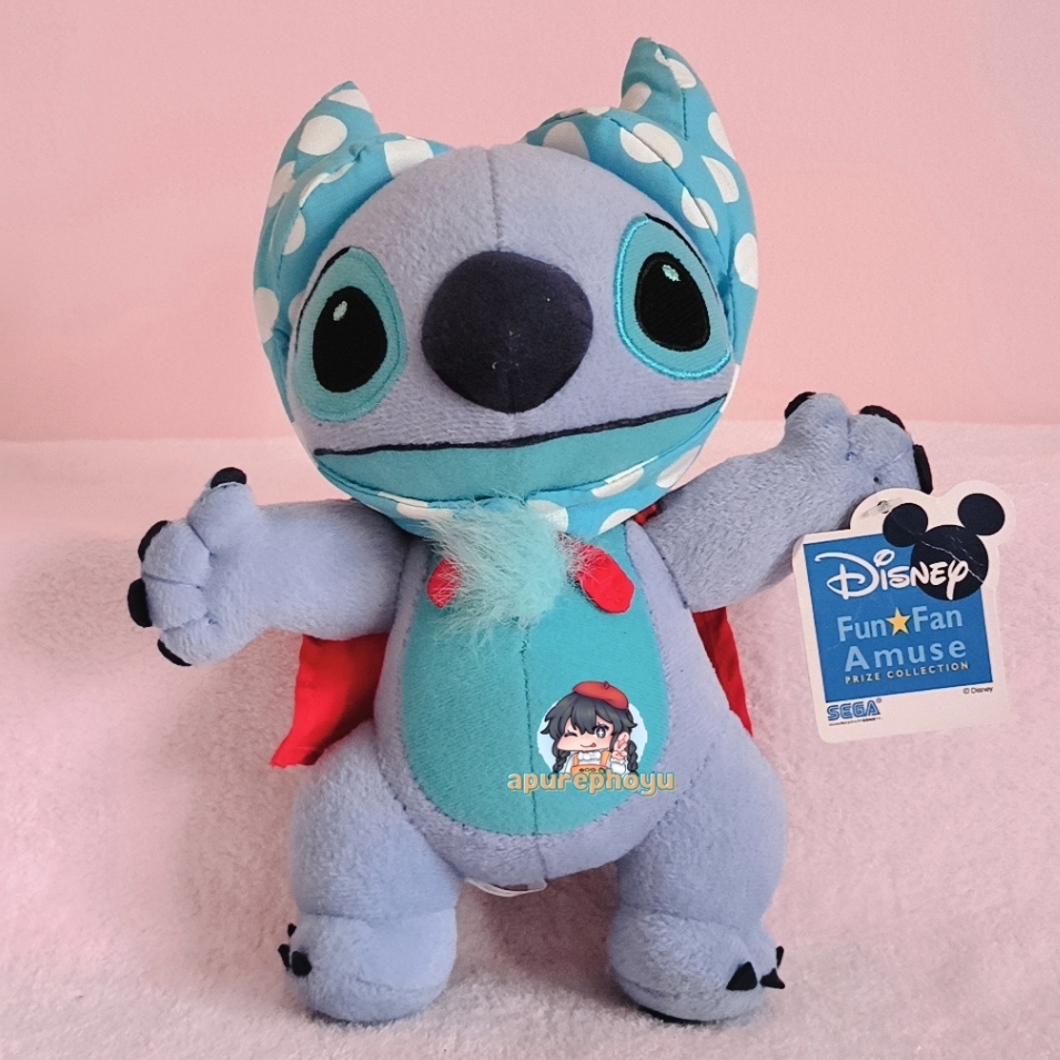 Jual Boneka Disney Lilo and Stitch Superhero Cape Costume Laundry Scene ...