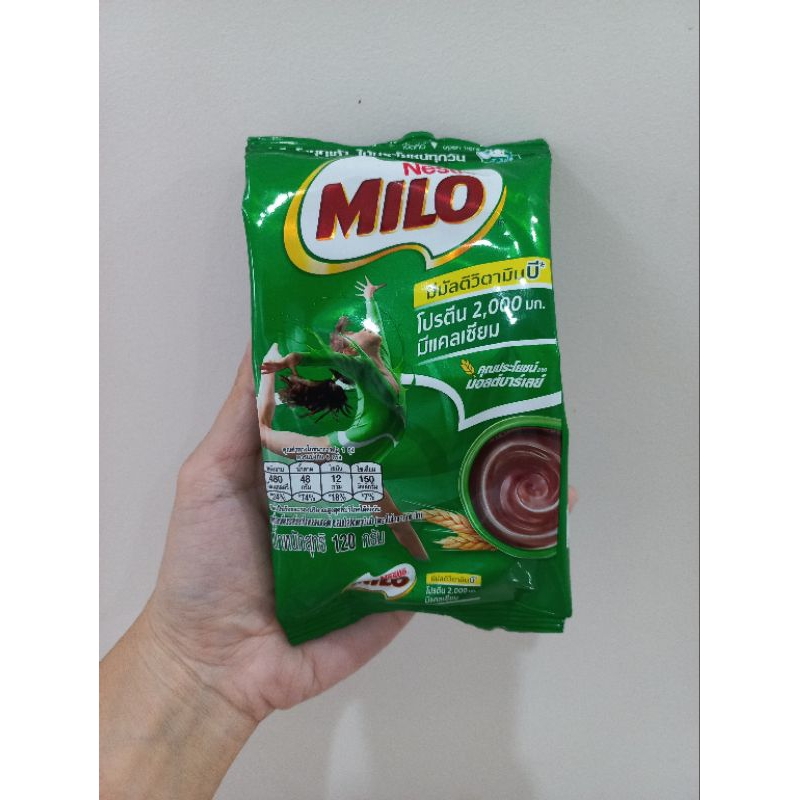 Jual nestle milo 120gr (READY, milo thailand, Halal) | Shopee Indonesia