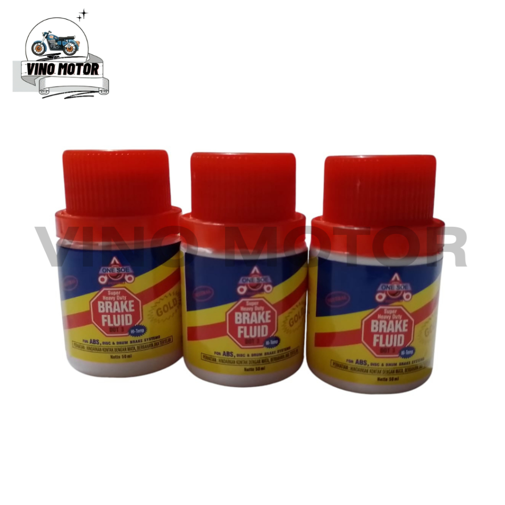 Jual MINYAK REM GOLD 50ML BRAKE FLUID ONESOE/ X 1 BRAKE HARGA 1PCS ...