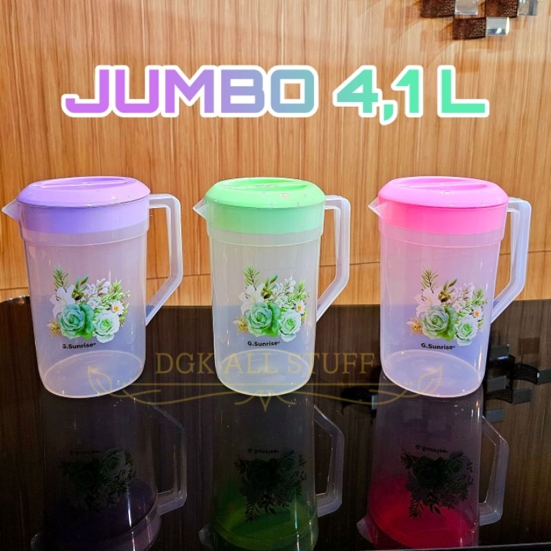 Jual Teko Ceret Eskan Esgan Air Teapot Water Jug Waterjug Pitcher JUMBO BESAR 4,1L 4,1 L 4,1 ...