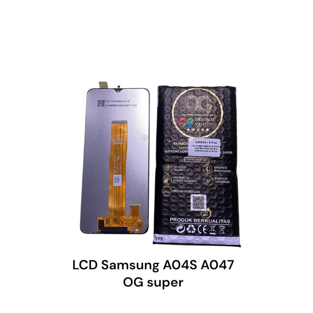 Jual ORIGINAL Super OG - LCD Touchscreen Samsung Galaxy A04S / A047 / A047F / SM-A047F / SM ...
