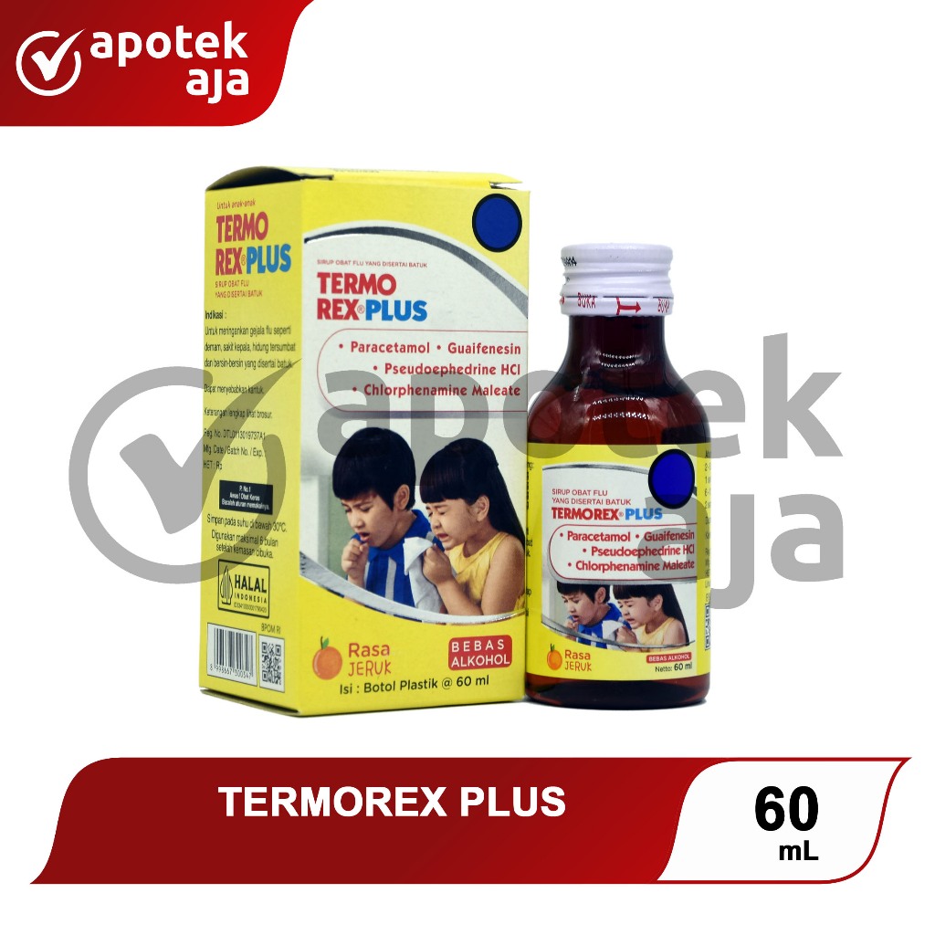 Jual termorex 60ml dan termorex plus 60ml | Shopee Indonesia