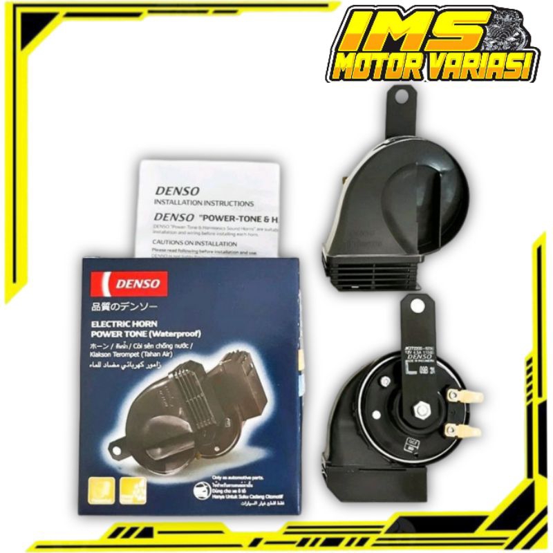 Jual Klakson Denso Keong Waterproof 12V Mobil Motor | Shopee Indonesia