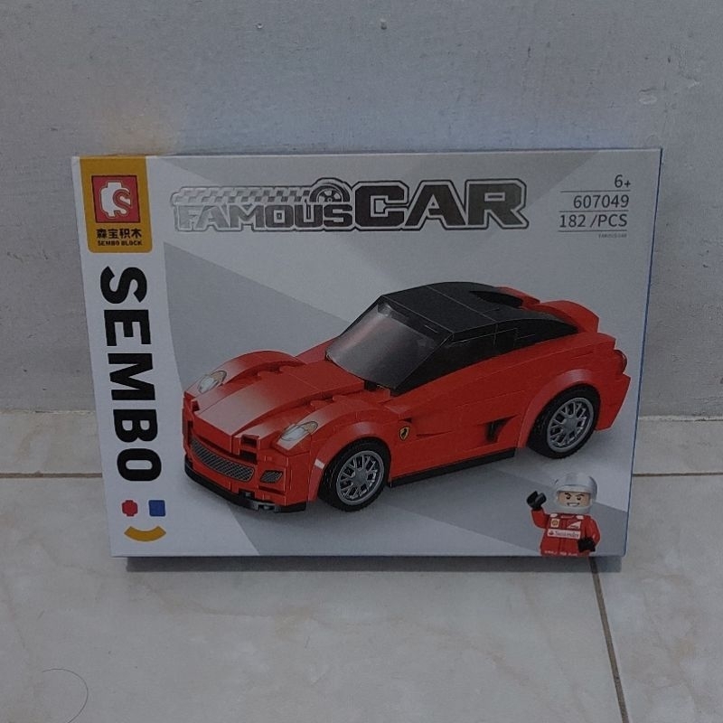Jual Sembo Block Famous Car - Mainan Brick Mobil Sport Balok Susun Anak ...