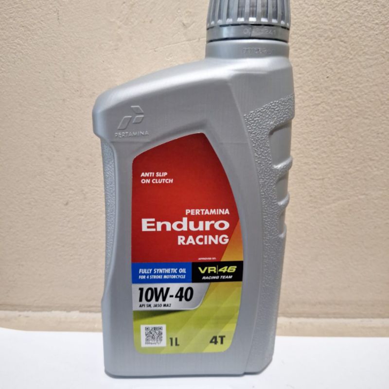 Jual Oli ENDURO RACING 4T 10W-40 1liter Oli Motor Bebek 4T | Shopee Indonesia