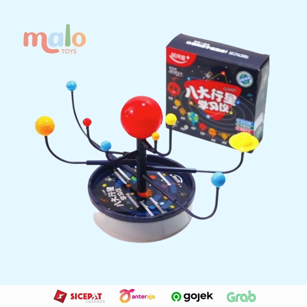 Jual Harga Spesial Baru DIY Planetarium Solar System Tata Surya Mainan Edukasi Anak Education ...