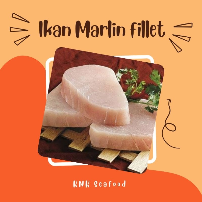 Jual KNK - Ikan Marlin Fillet (tanpa tulang) / tipis (untuk tepung ...